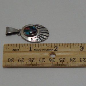 Zuni Artist "SE" | Jewelry | Vintage Sterling Silver Zuni Multistone ...